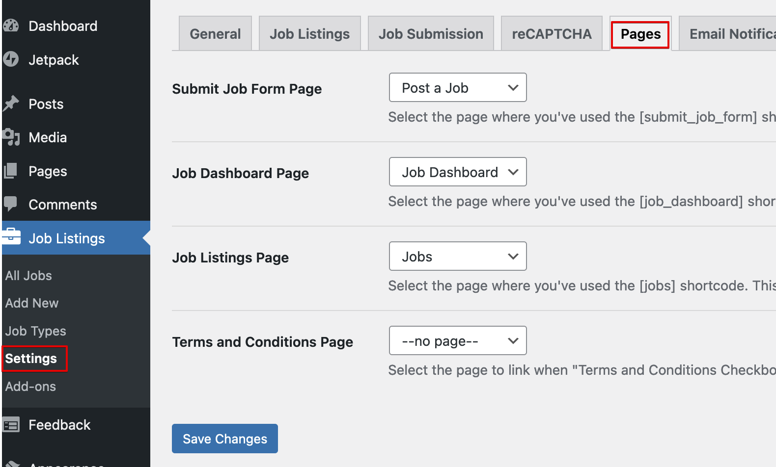 Installation - WP Job Manager
